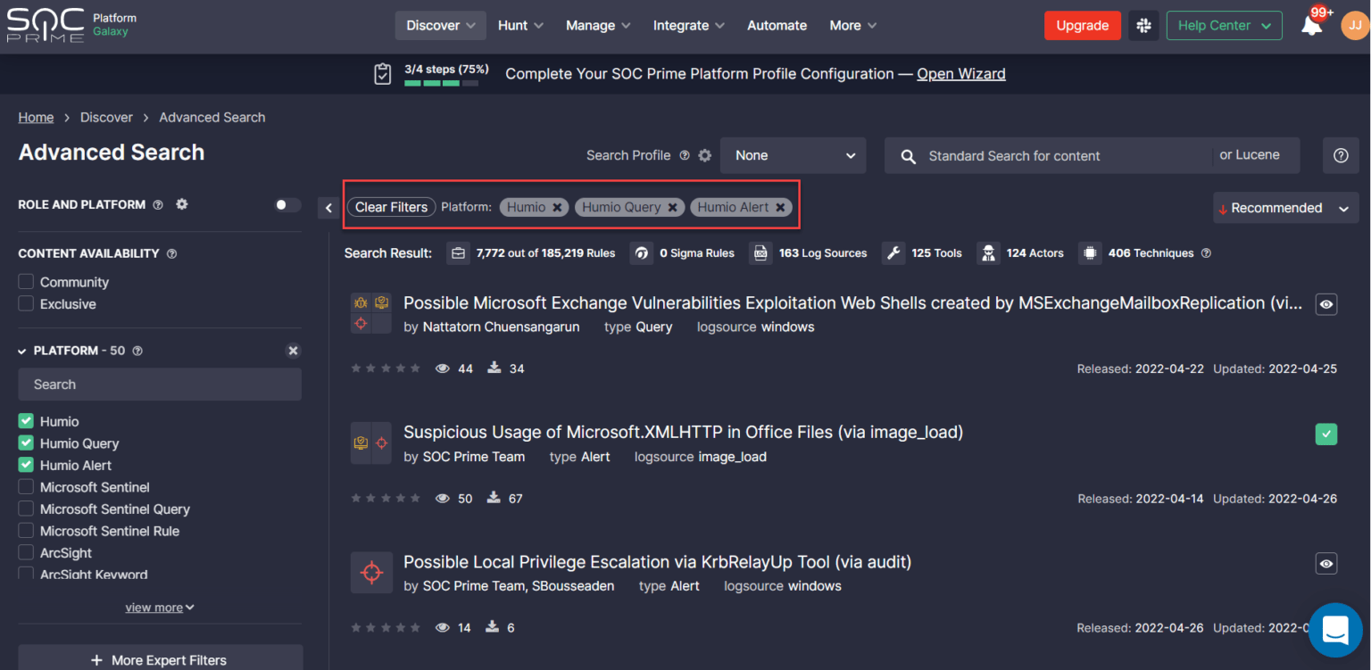 SOC Prime & Humio Integration: Technical Highlights | SOC Prime