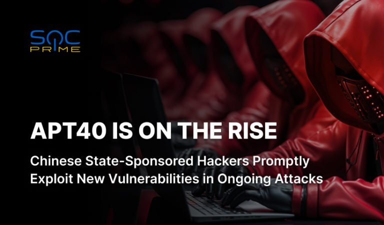 APT40 Attacks Detection: People’s Republic of China State-Sponsored ...