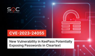 CVE-2023-24055 Detection: Notorious Vulnerability in KeePass Potentially Exposing Cleartext ...