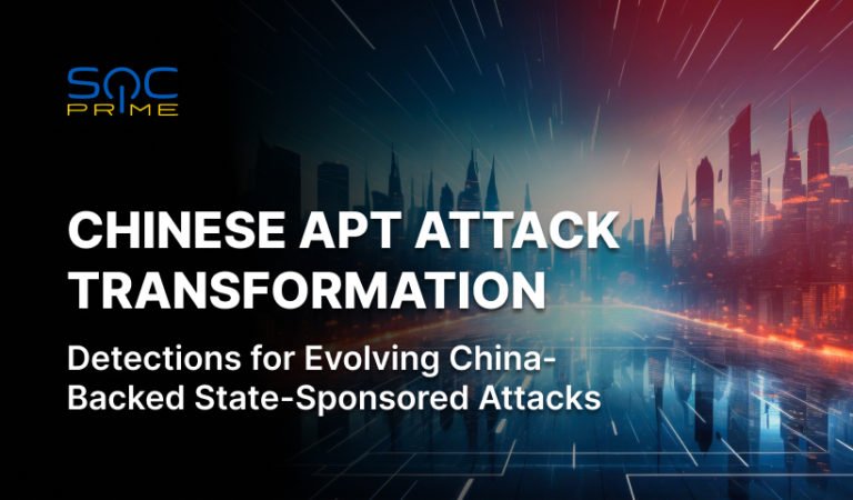 China Backed Apt Attack Detection Withstanding The Escalating Sophistication And Maturity Of
