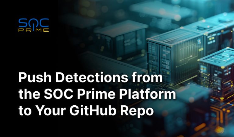 SOC Prime Platform Integration with GitHub - SOC Prime
