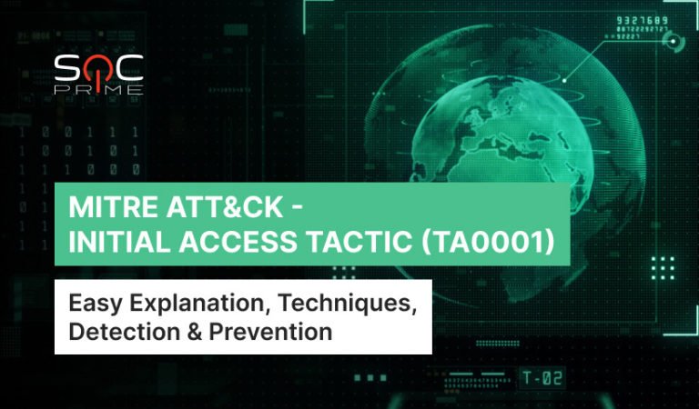 What Is Initial Access? MITRE ATT&CK® Initial Access Tactic | TA0001 ...