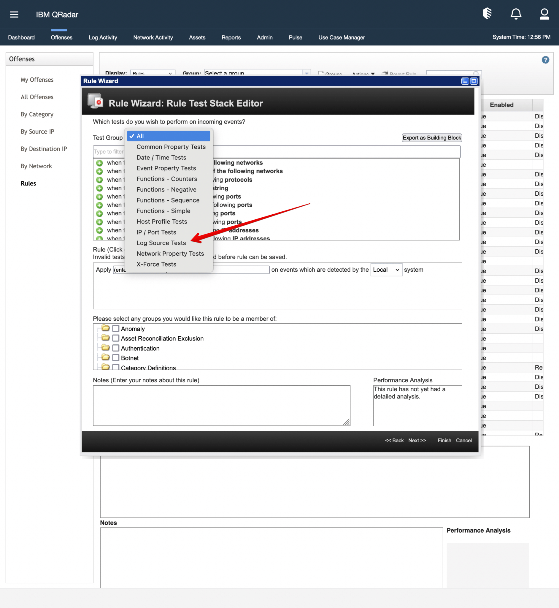 IBM QRadar: How to Create a Rule for Log Source Monitoring | SOC Prime