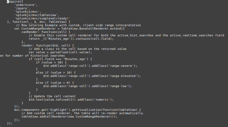 Splunk How To Make Color Table Rows Based On Conditions Soc Prime