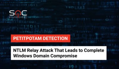 PetitPotam NTLM Relay Attack Detection | SOC Prime