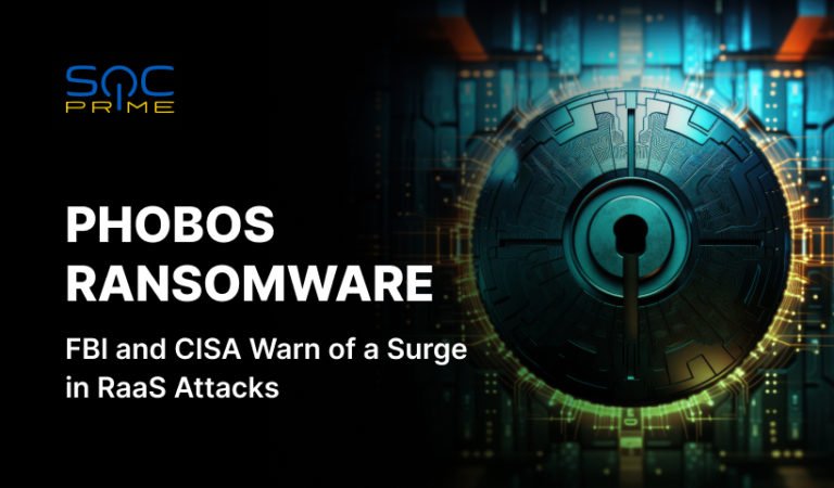 Phobos Ransomware Activity Detection: Adversaries Target the Public ...