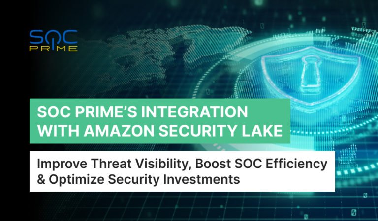 SOC Prime Integrates with Amazon Security Lake to Supercharge Security ...