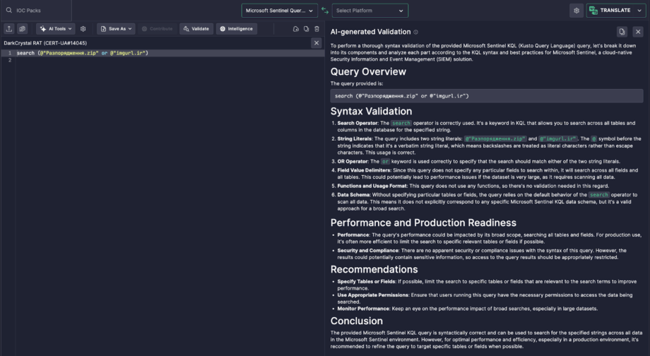 Zip Archive And C2 Domain Detection In Microsoft Sentinel Via Uncoder Ai Soc Prime