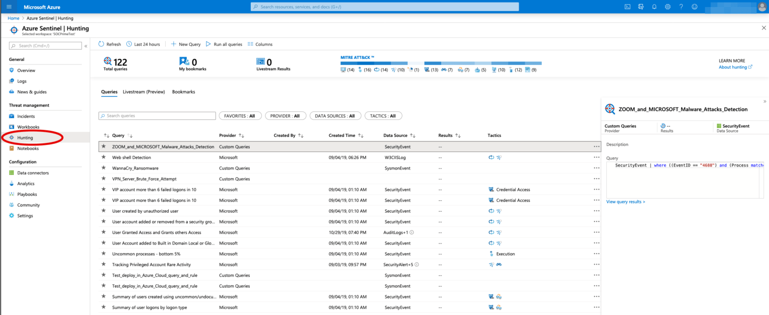 SOC Prime Integration with Microsoft Azure Sentinel, New Features | SOC ...