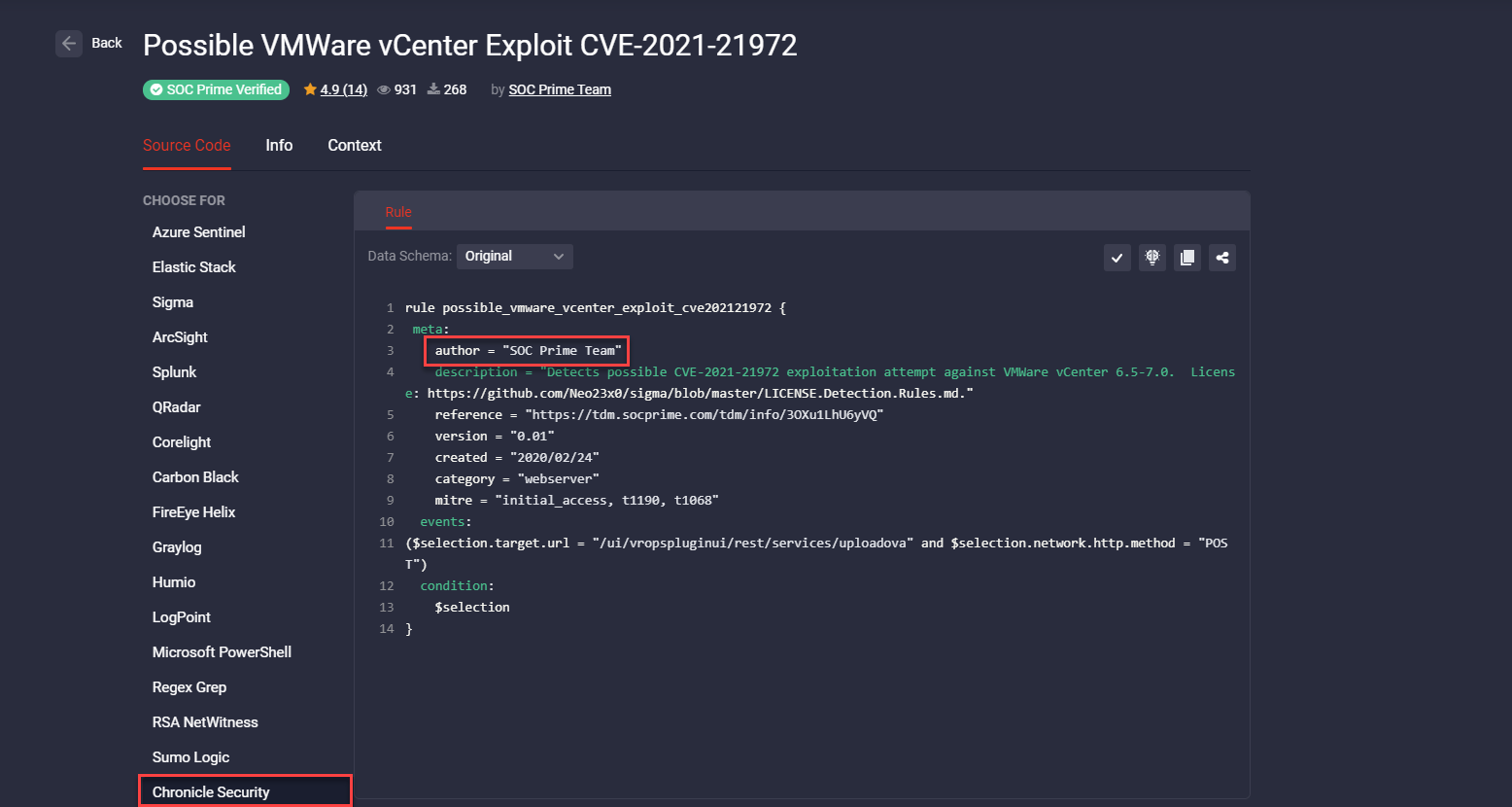 Boost Your Google Chronicle Platform with SOC Prime Detection Rules ...