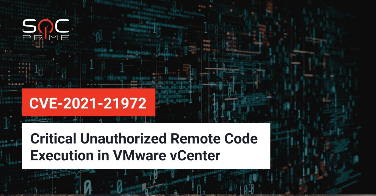 Critical Unauthorized Remote Code Execution in VMware vCenter (CVE-2021 ... Critical Unauthorized Remote Code Execution in VMware vCenter (CVE-2021 ...
