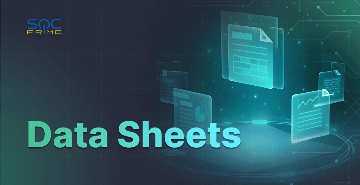 Data Sheets | SOC Prime