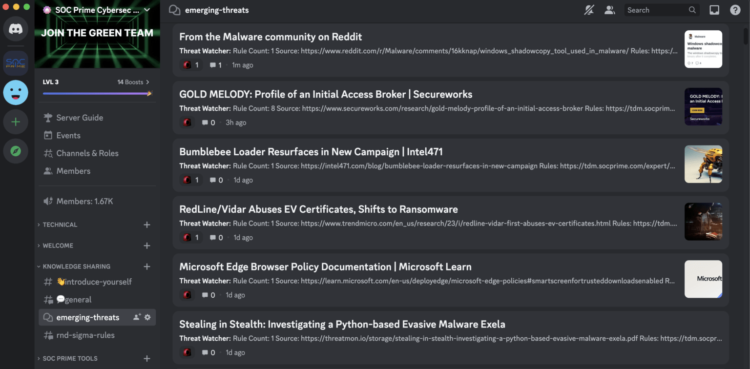 Engage, Empower, and Enjoy SOC Prime's Community on Discord | SOC Prime