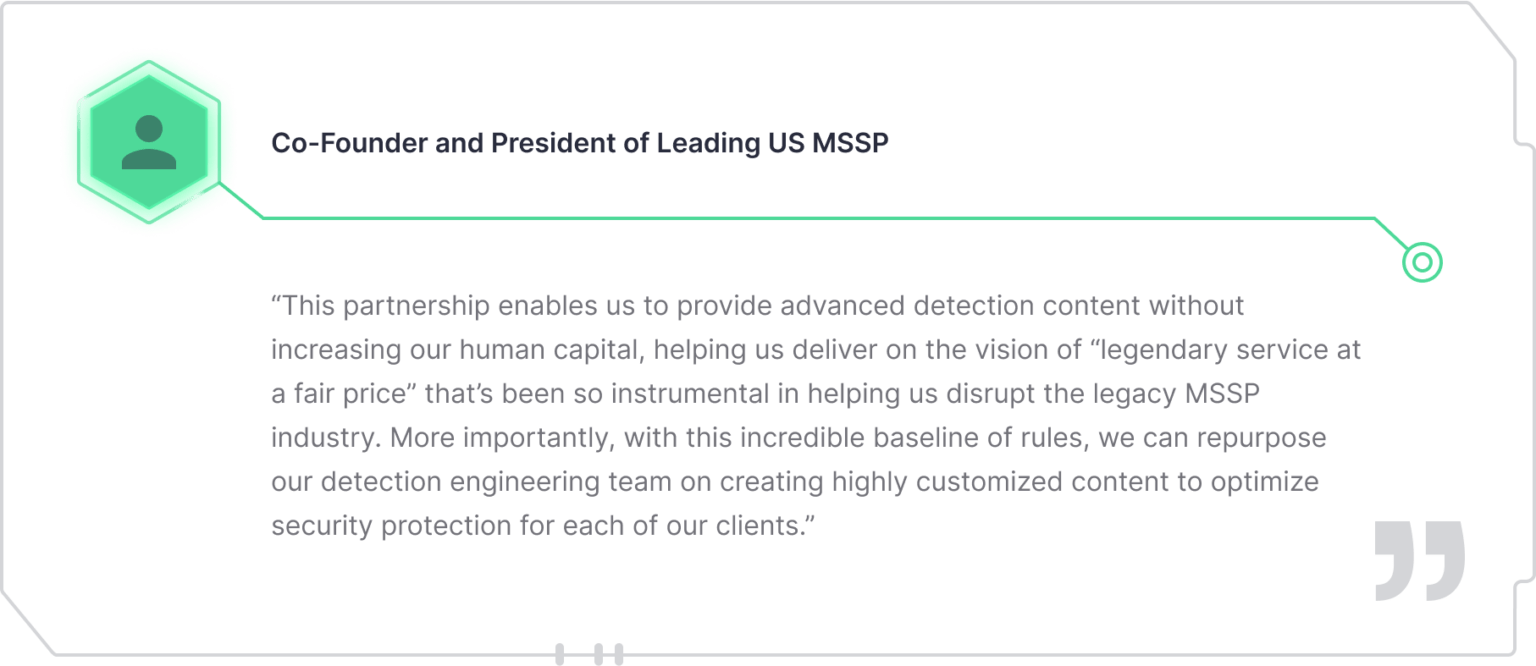 Global Top 25 MSSP | SOC Prime | Customer Success Story