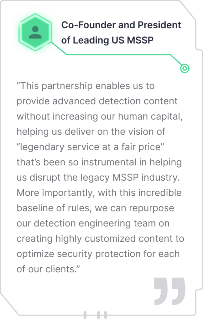 Global Top 25 MSSP | SOC Prime | Customer Success Story