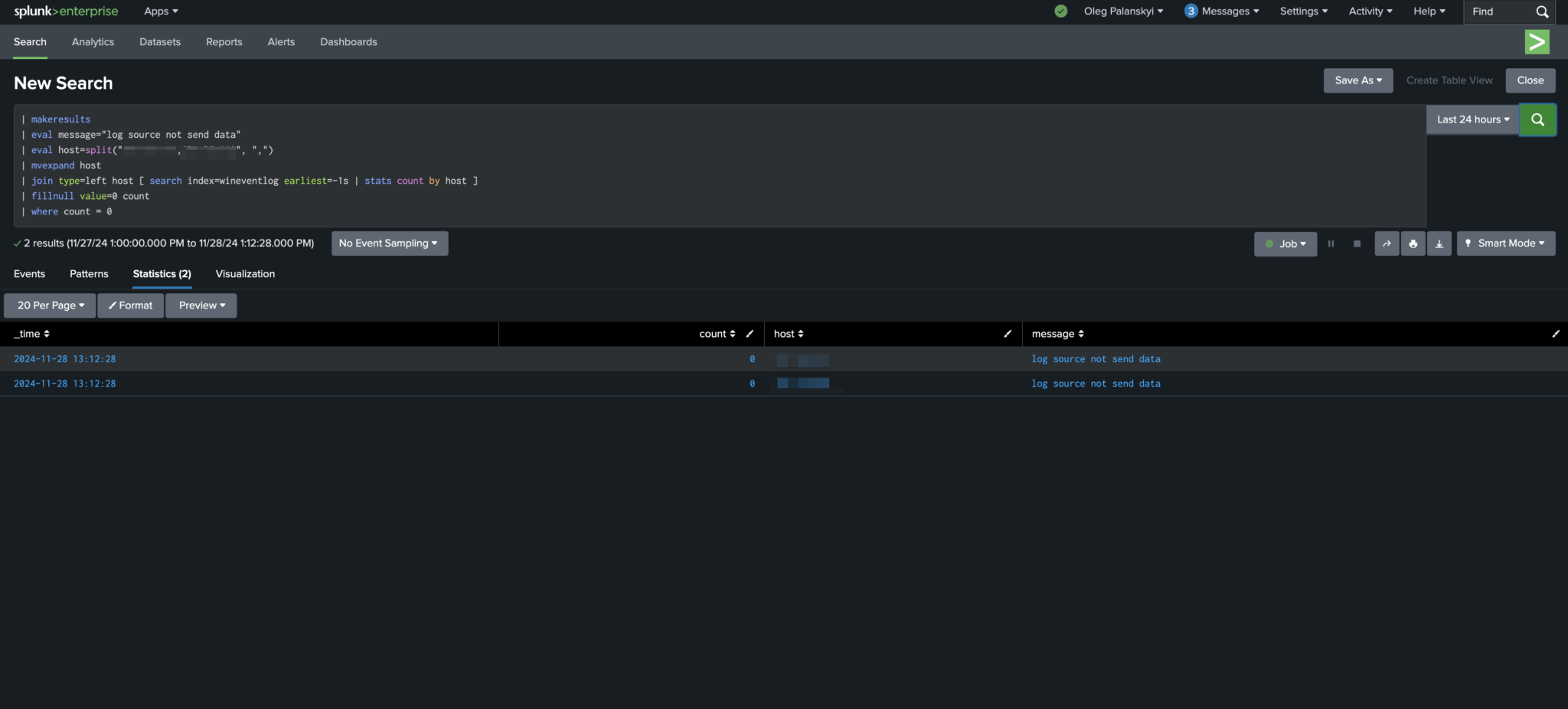 Splunk: How to Write a Query to Monitor Multiple Sources and Send Alert ...