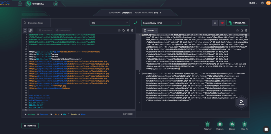 Practical Guide To Converting Iocs To Siem Queries With Uncoder Ai Soc Prime