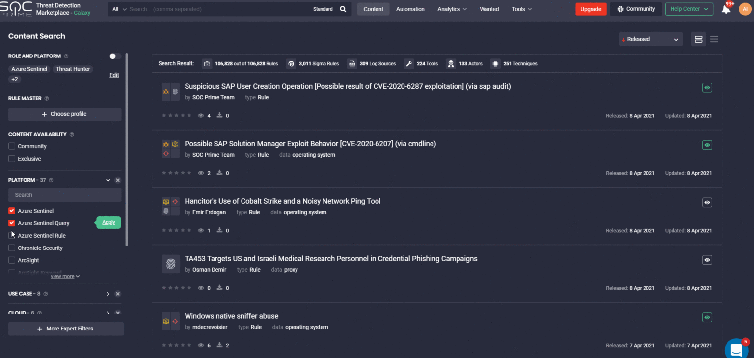 SOC Prime’s Detection as Code Platform Is Now Available In Microsoft ...